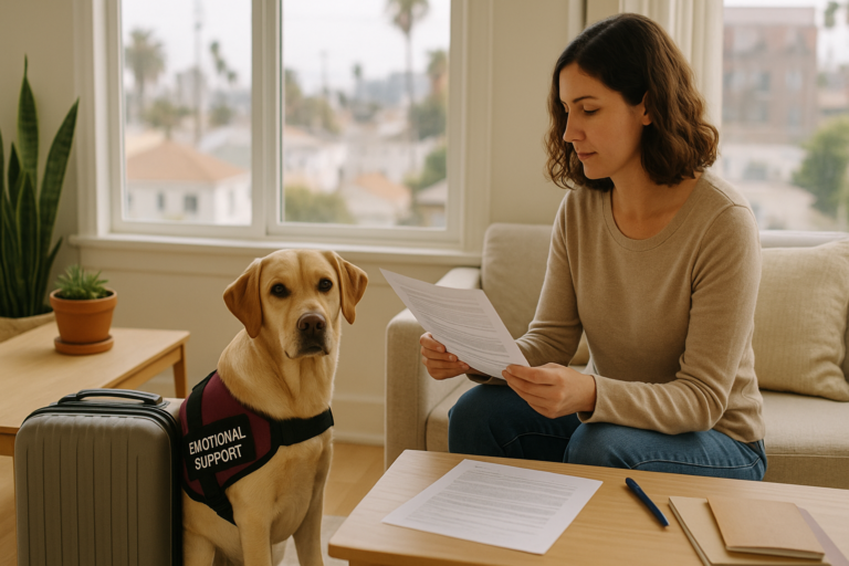 California Emotional Support Animal (ESA) Laws (2025 Guide) - NSARCO